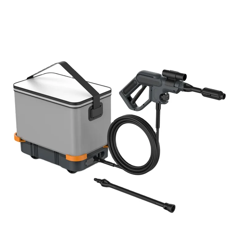 Rechargeable Mobile Detachable Portable Pressure Cleaner Washer with ...