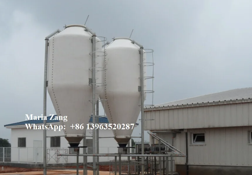 Fiberglass Pig FRP Silo - Efficient Pig Feeding System
