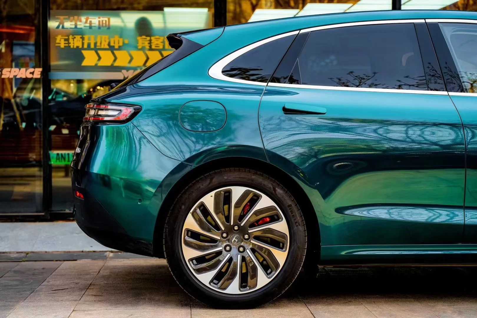 Isf Glinting Diamond Color Ppf Tpu Auto Wrap Green Paint Protection ...