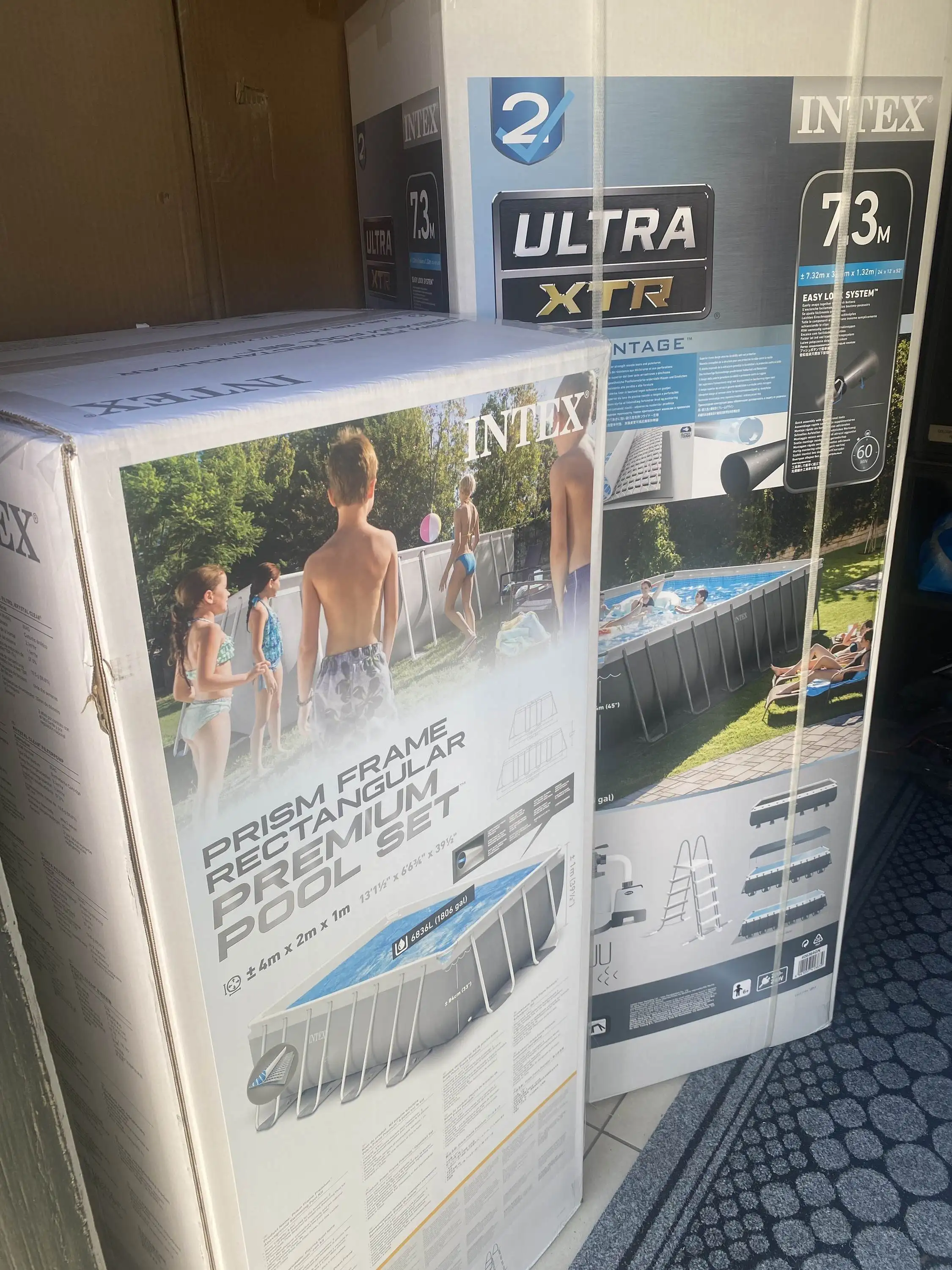 Intex Swimming Pools Sales 28272 300*200*75cm Easy Set Rectangular ...