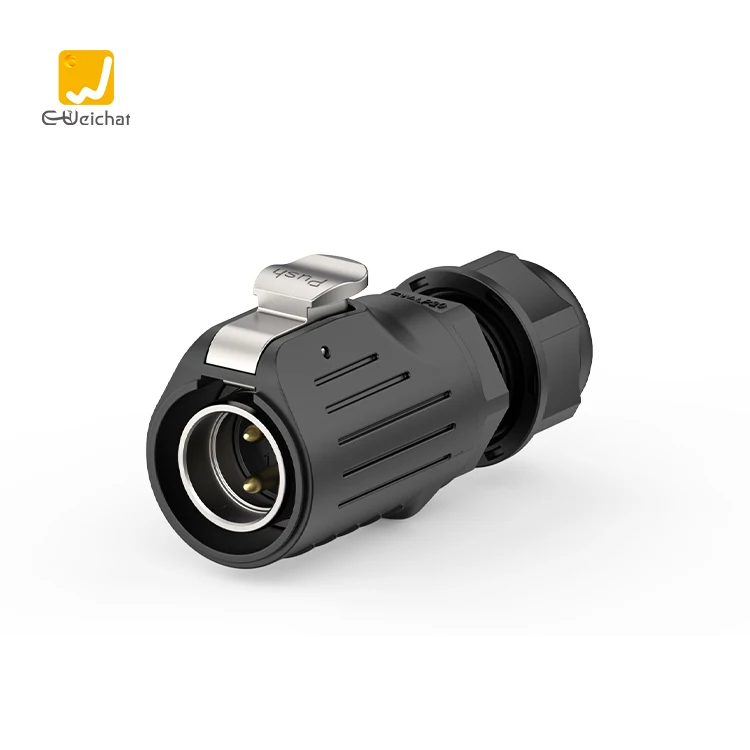 Lp20 M20 Charger Connector 3 Pin Cable Waterproof Battery Cable Power ...