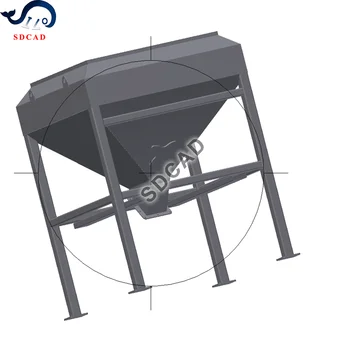 Sdcad Cement Hopper With Auger And Breaker Bulk Bag Unloading Mac - Buy Bulk Bag Unloading ...