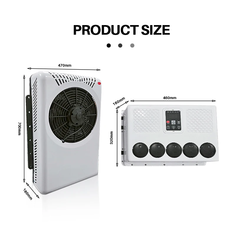 2024 Treeligo 12V 24V Split Air Conditioner for Cars & Campers