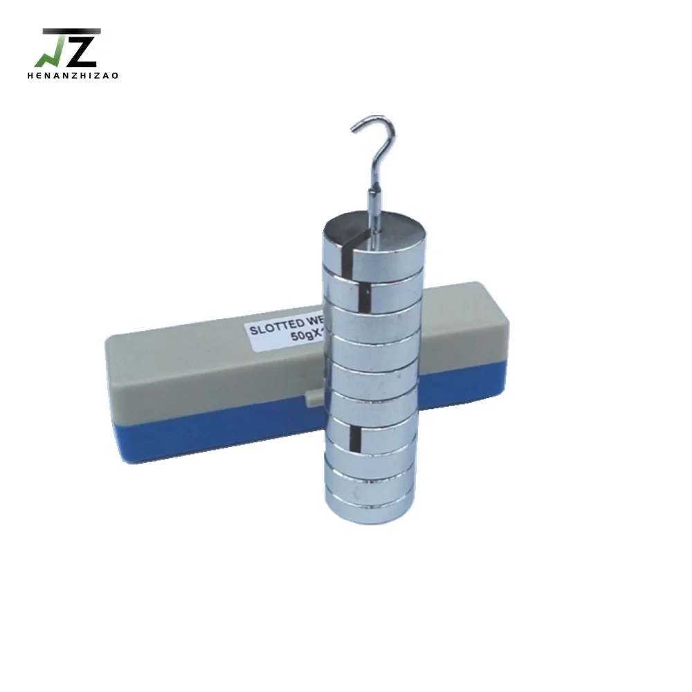 Teaching Aids Educational Slotted Weight Set 50g*10 Experimental ...