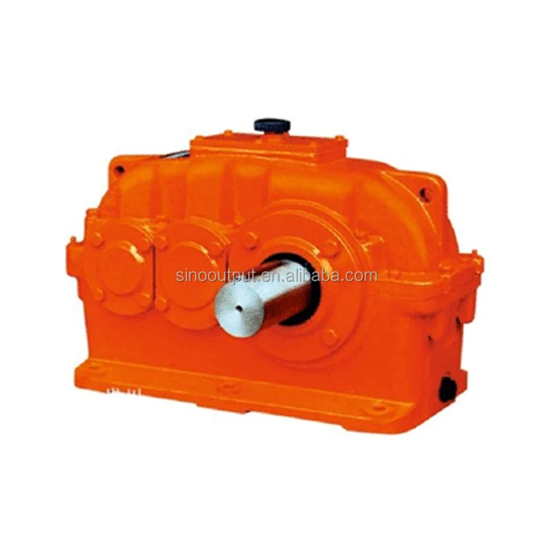 Industrial Cylindrical Gearbox Speed Reducer Parallel Shaft Horizontal ...