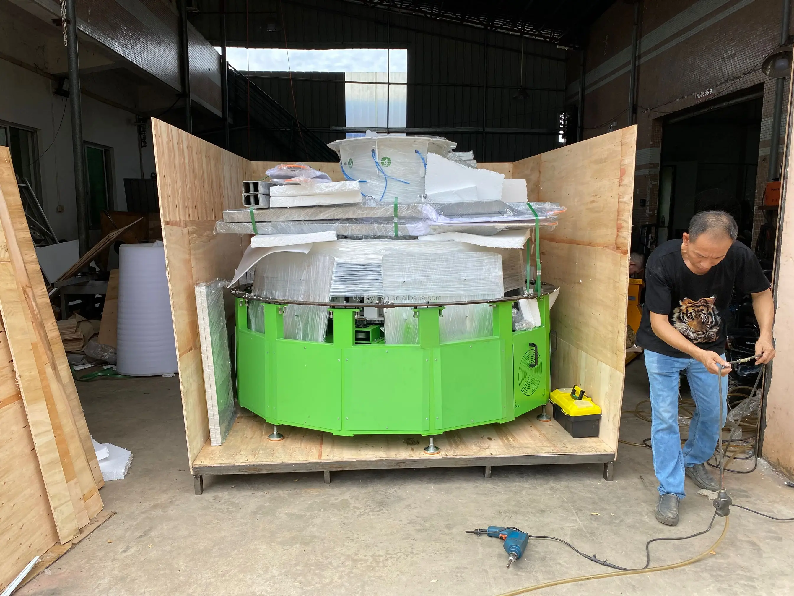 Ruida New Product 8 Color 12 Station Automatic T-shirt Silk Screen ...