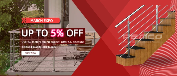 PEMCO PJ-A520 Stainless Steel Railing - Durable & Stylish