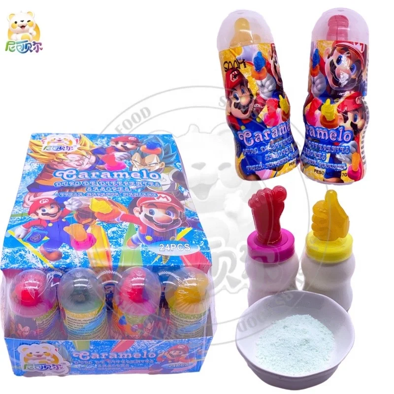 Big Foot Shaped Mix Fruit Flavour Lollipop Hard Candy With Popping ...