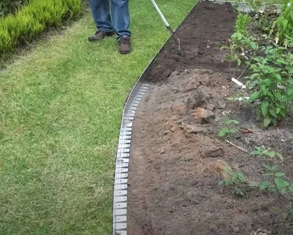 Rust Corten Steel Or Aluminium Garden Lawn Landscaping Edging Metal For ...