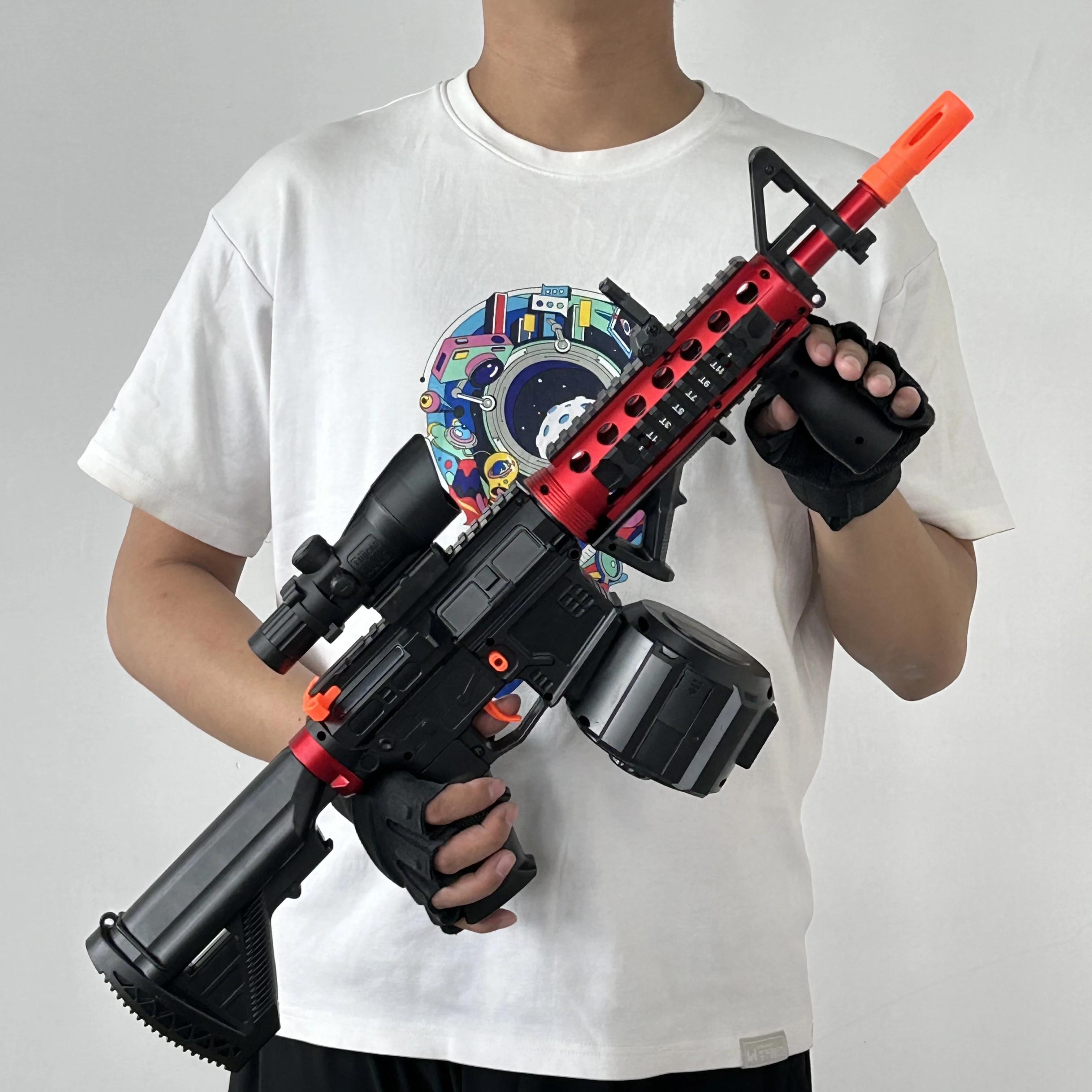 New Gel Blaster Gun M4a1 M416 Gel Blaster Gun Ak47 Vector V2 Hk416 Automatic Abs Blaster Metal ...