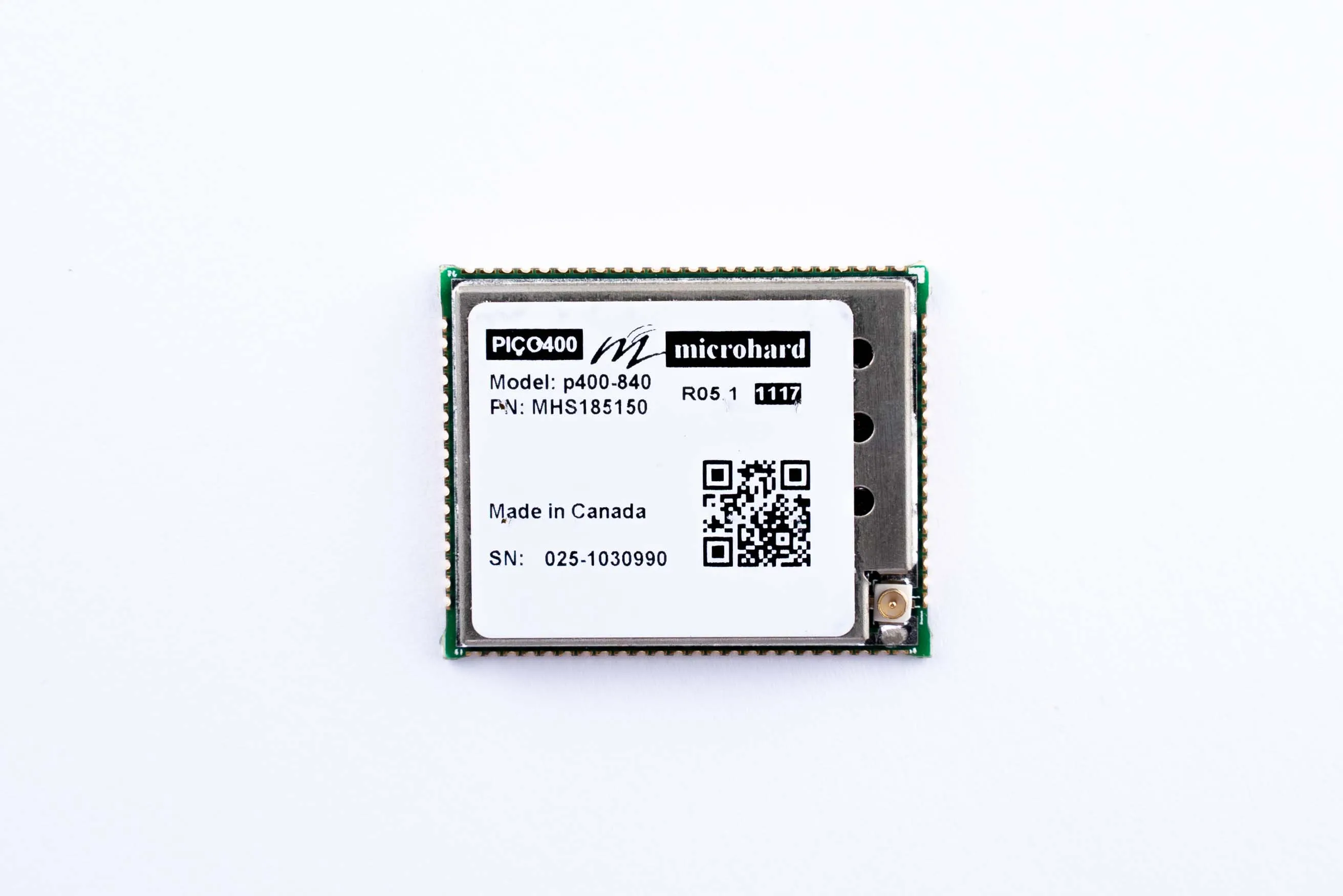 Microhard P840 Wireless Transmission Module OEM Miniature 840-845MHz ...