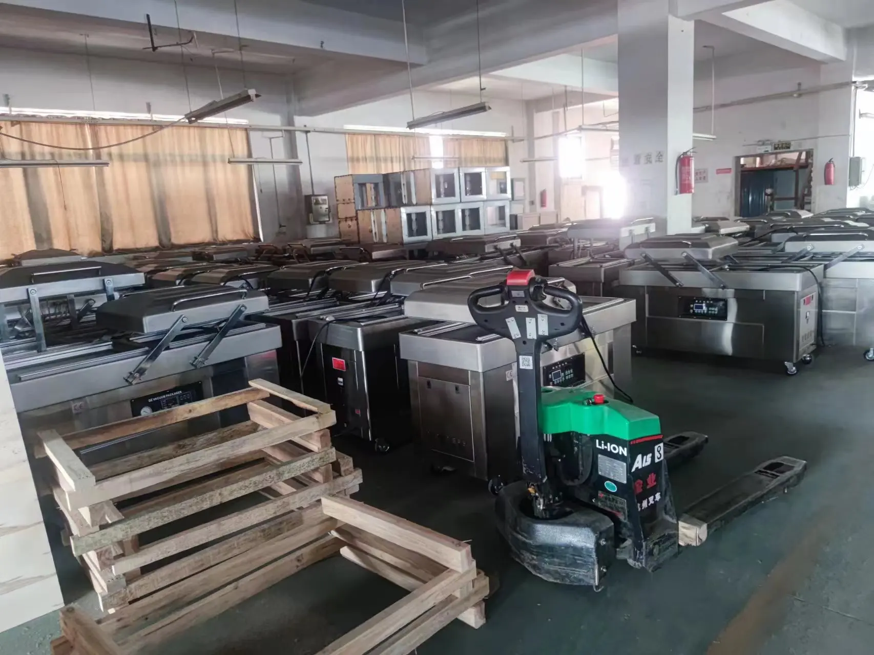 Double Chamber Nitrogen Gas Flushing Food Pp Bag Packing Sealing Sealer ...