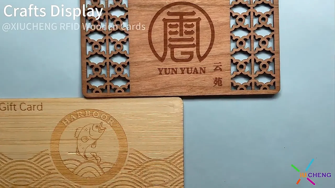 Free Sample Rfid Access Control Waterproof Green Recyclable Nfc Wooden ...