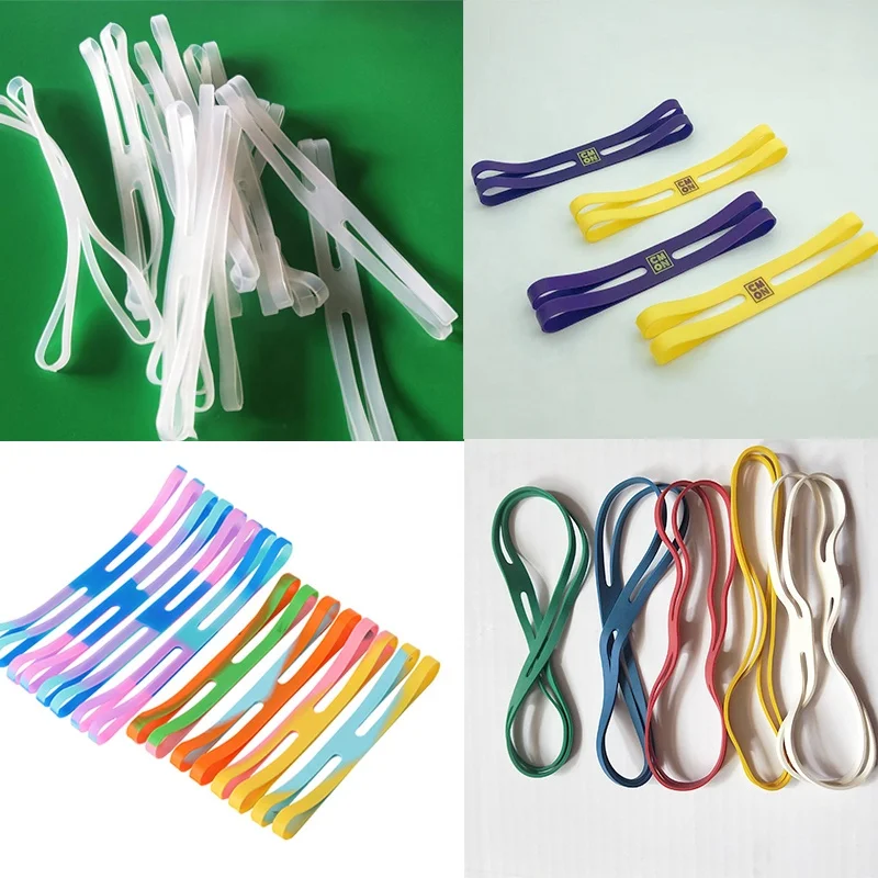 Custom H X Silicone Rubber Bands - Durable & Eco-friendly