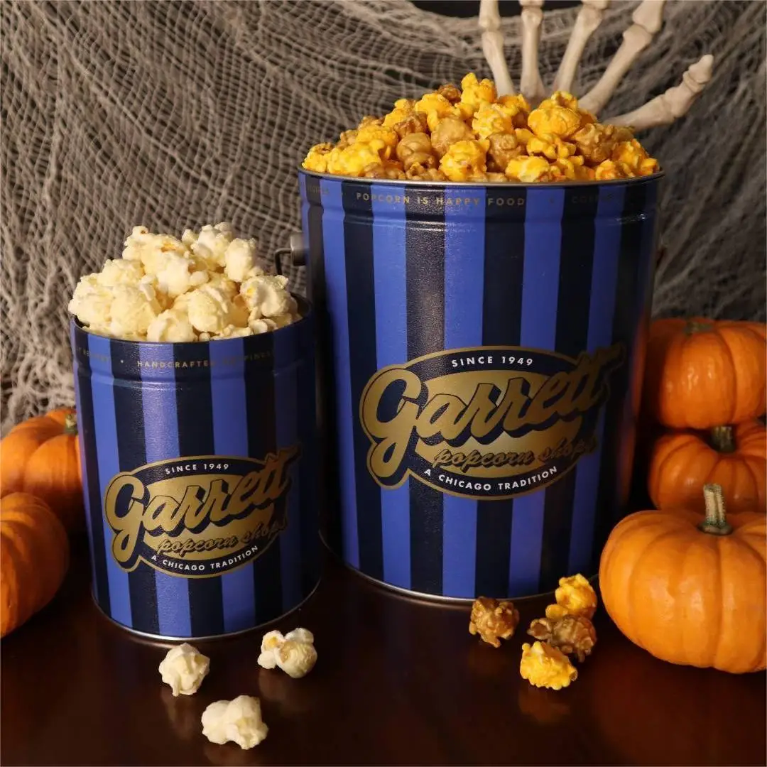 2024 OEM Custom Printing Large Popcorn Food Grade Metal Tin Bucket ...