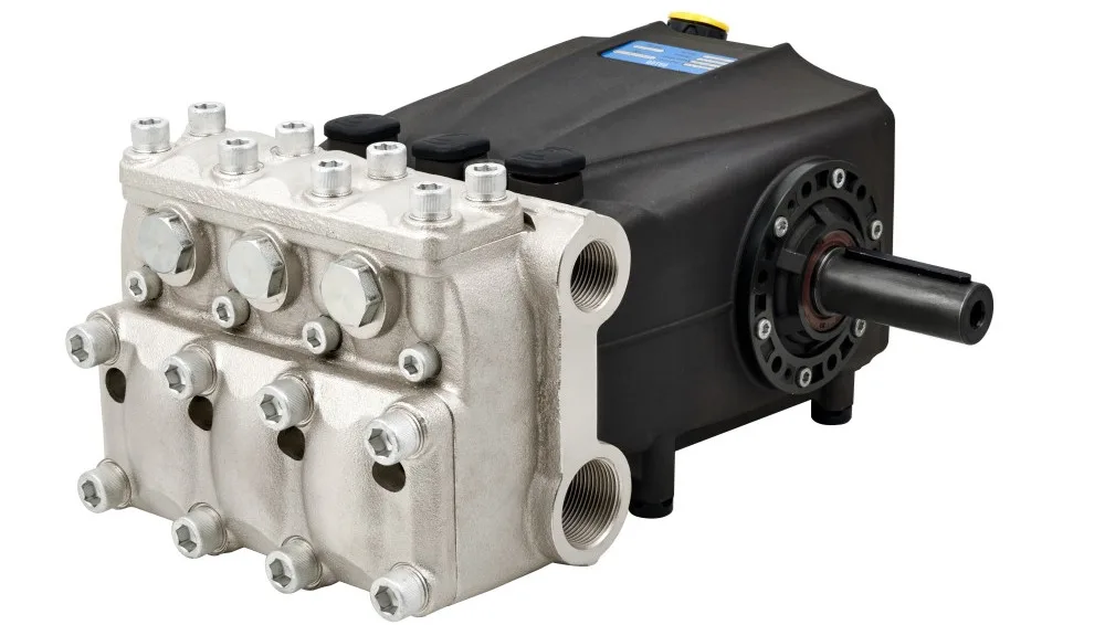 3045psi 210bar 92lpm Heavy Flow Triplex High Pressure Plunger Pump For ...