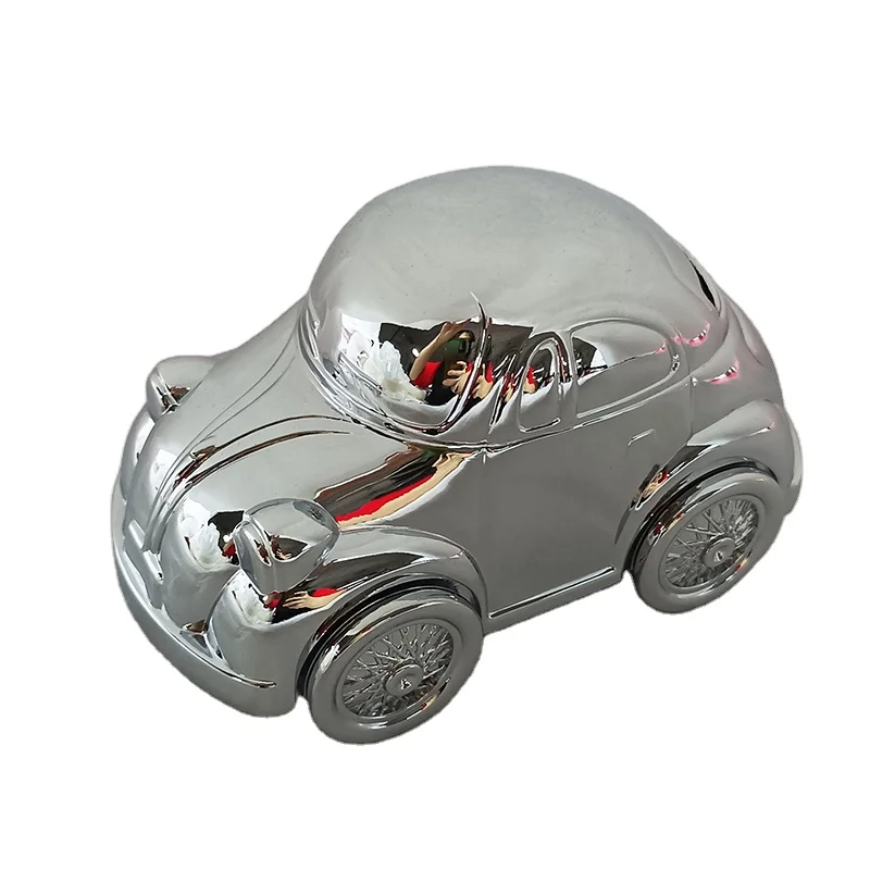 Metal Money Box Car Chrome Plated Piggy Bank| Alibaba.com