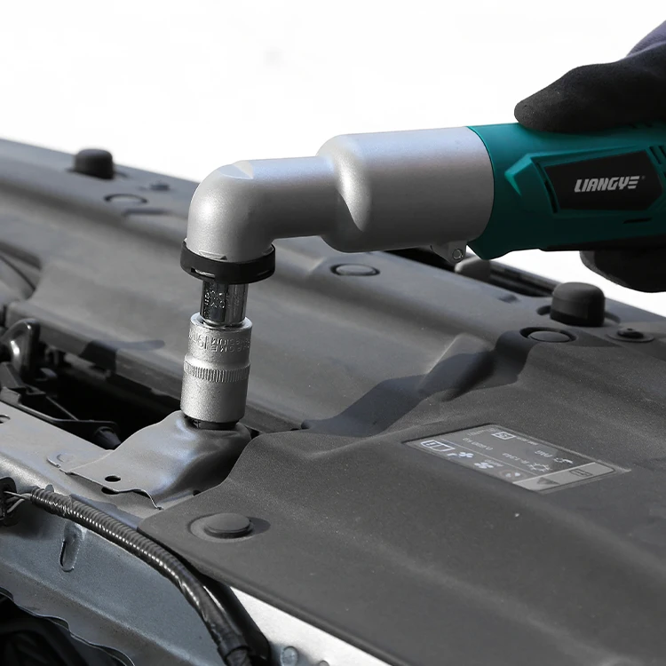Right Angle Cordless Rachet Wrench Drill and Impact Wrench Combo ...