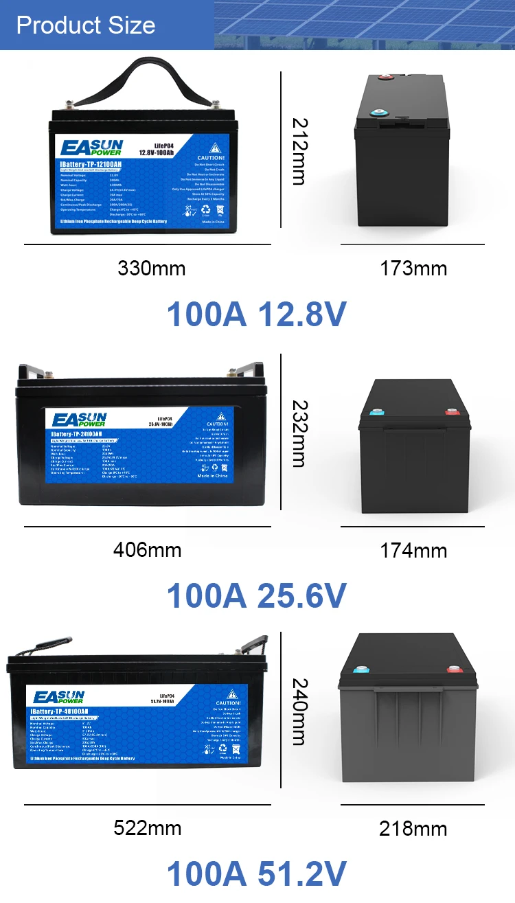 5kw 24v100ah 24v 48 V 48v 100 Amp 100a 100ah Lithium Ion Batteries ...