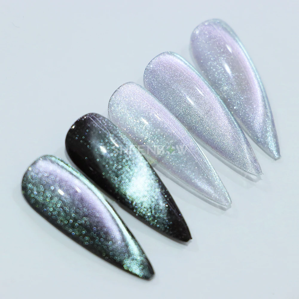 Sheenbow New 2024 Super Silver Blue Color Shifting For Nail Polish 3d ...