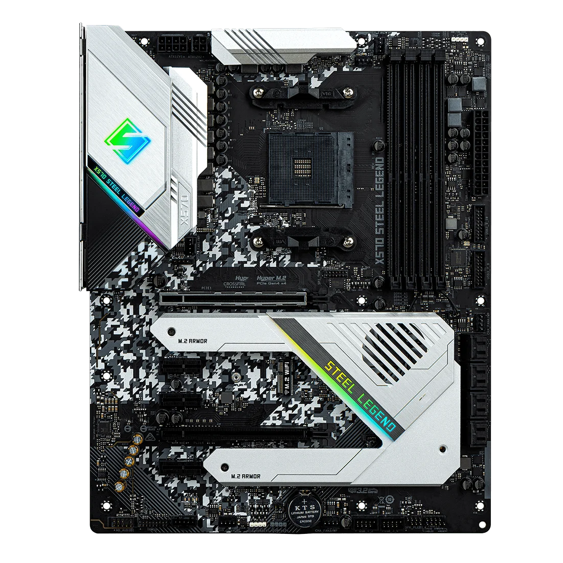AM4 Motherboard X570M Pro4 X570 Steel Legend TAICHI RAZER EDITION ...