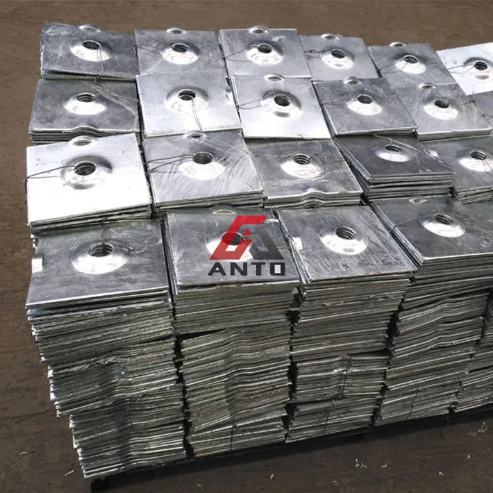Mining Roof Support - Friction Bolt Split Set Anchor Bolt Steel Domed Plate