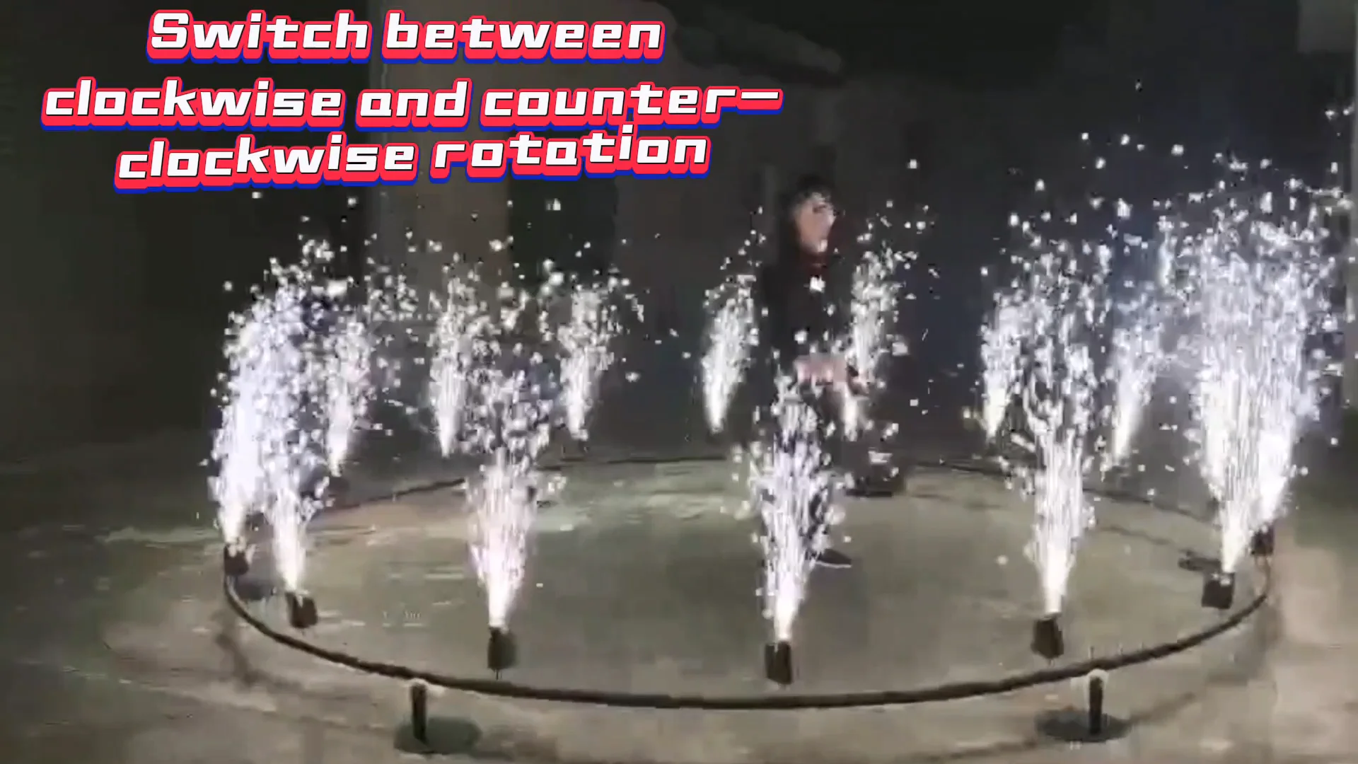 2024 New Arrives Hot Sale Remote Control 360 Degree Spinning Pyro ...