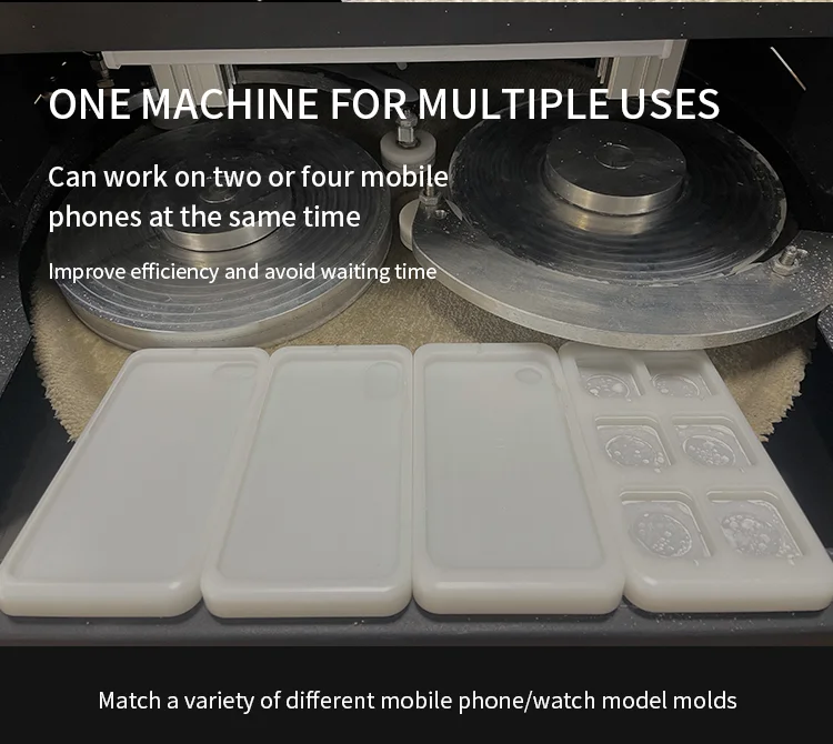 Tbk 938m Automatic Polishing Machine For Refurbishing Scratchy Of Lcd Screen For Iphone And ...