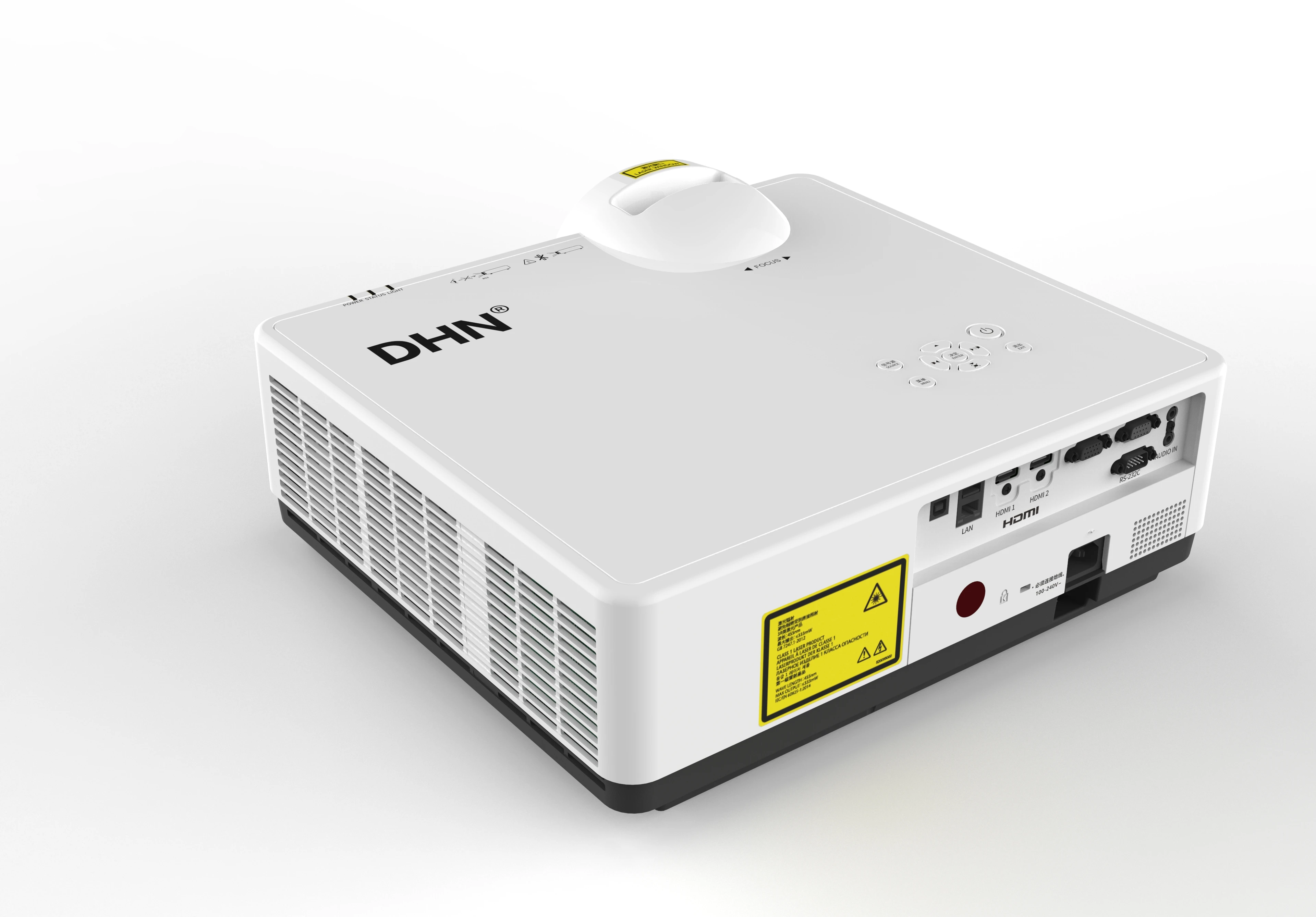 Dhn 3lcd Engineering Laser Proyector High Light 6000 Lumens With 1200p ...