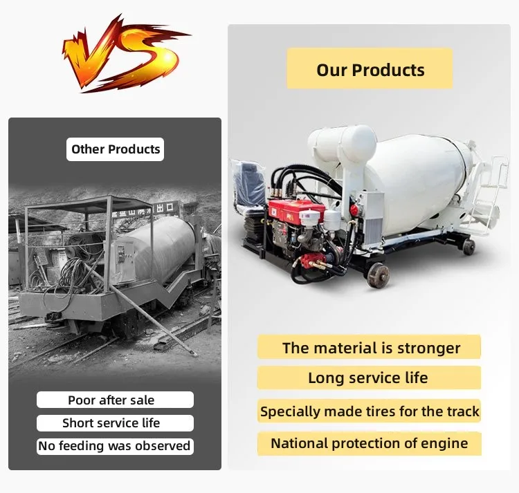 SDXJ Rail Concrete Mixer Truck - High Efficiency & Durability