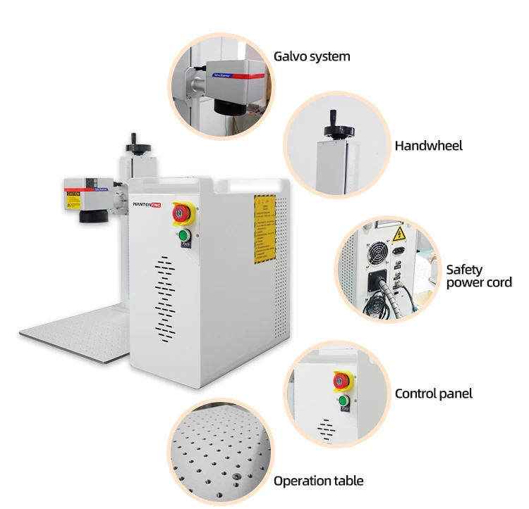 Low Price Hot Sale 50w Laser Marking Machine Nameplate Pen Ring Jewelry ...