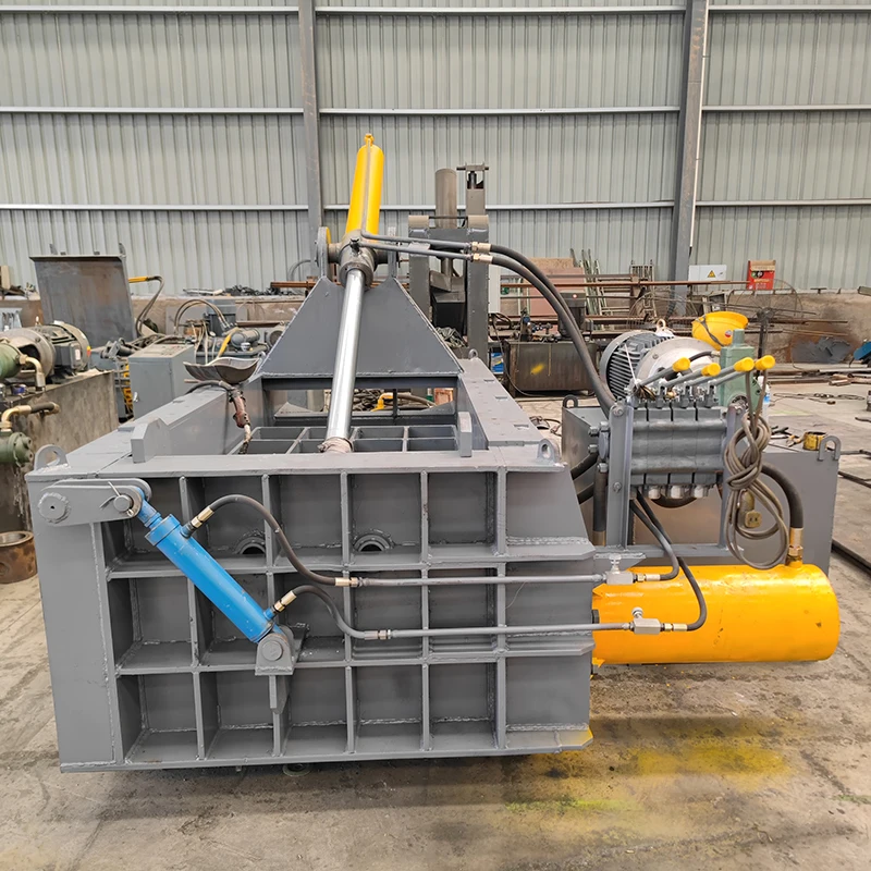 Hydraulic Press Machine Baler For Cars Steel Metal Portable Scrap Metal ...