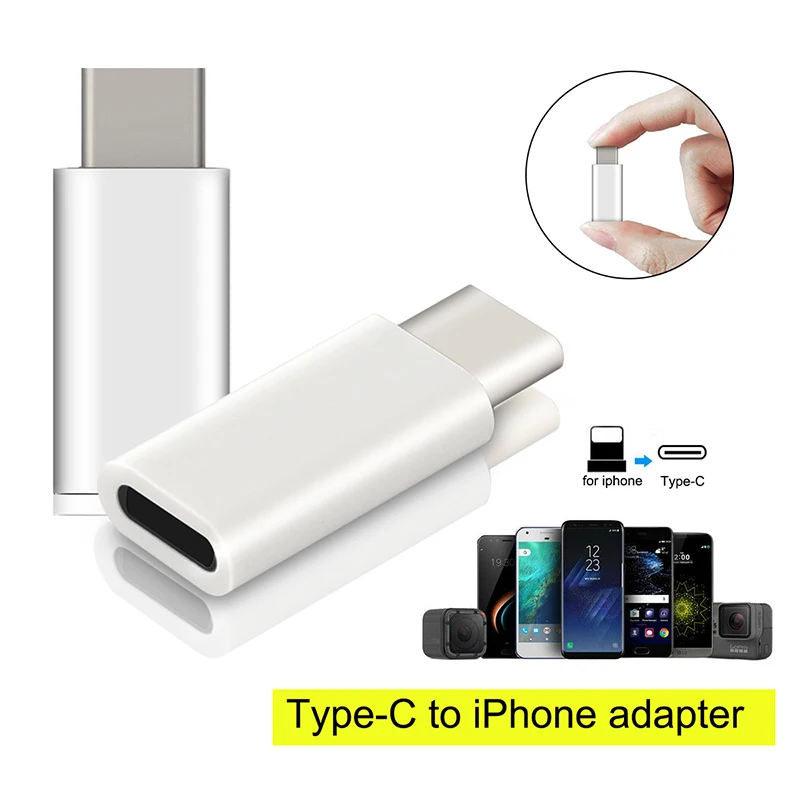 Adaptador for iphone to Type C Adapter 8 Pin to Usb c Splitter for ...