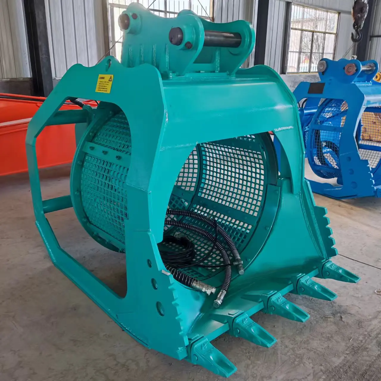 Excavator Rotary Screen Bucket For Sand And Stone Separation - Buy ...