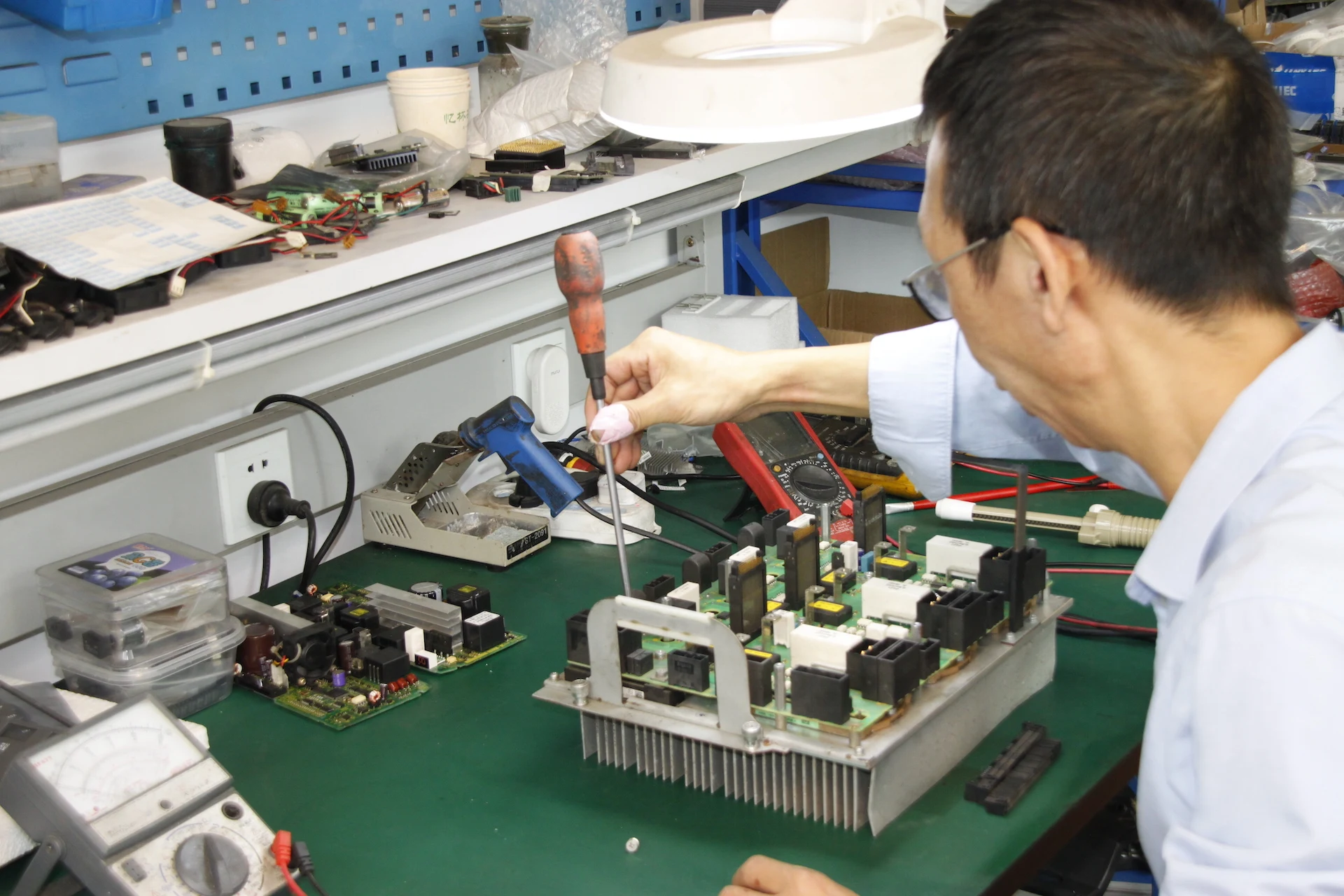 Fanuc Cnc Control Original Spindle Amplifier Driver Module A06b-6220 ...