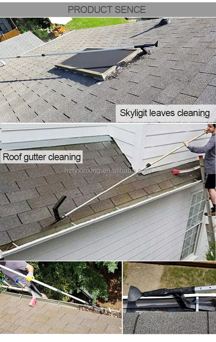 Efficient Roof Gutter Cleaning Tools by XINXING Telescopic