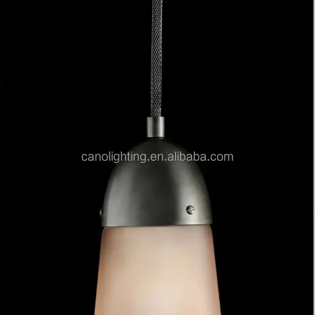 Modern Luxury Linear Lasso Glass Lampshade Chandelier Lamp Modern ...