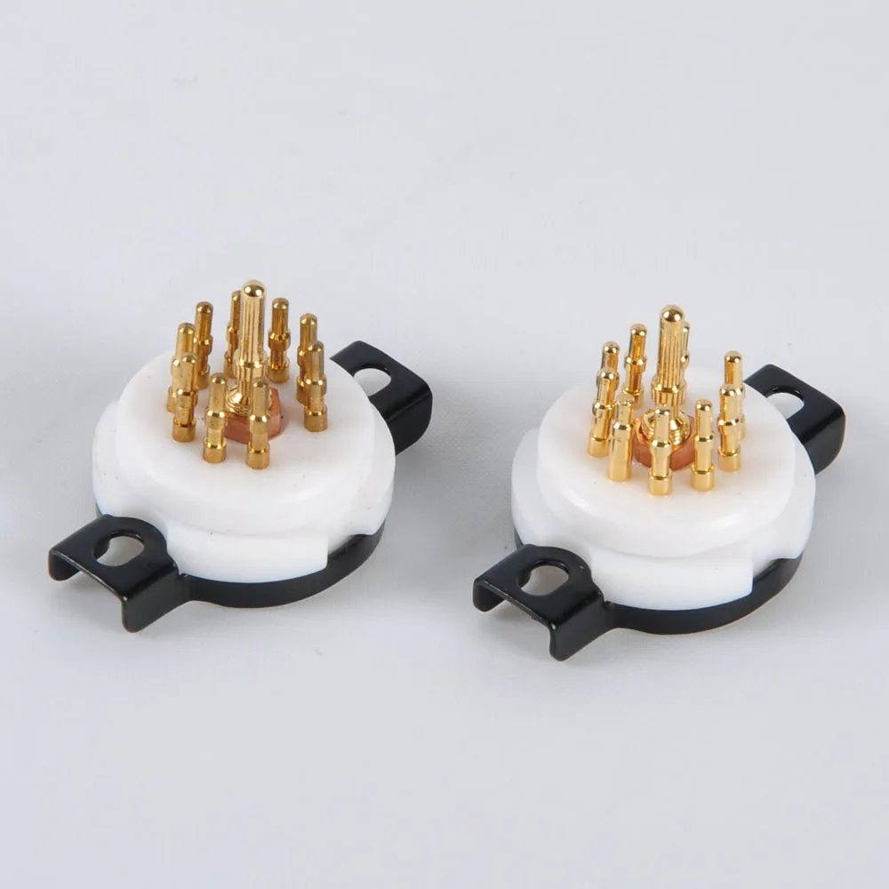 9pin Noval PTFE Tube Socket Audio Amplifier for 12AX7