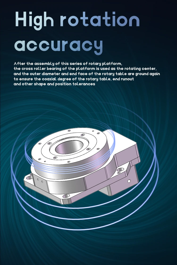 Robot Joint Motor Assembly Line Hollow Rotary Platform Hollow Shaft ...