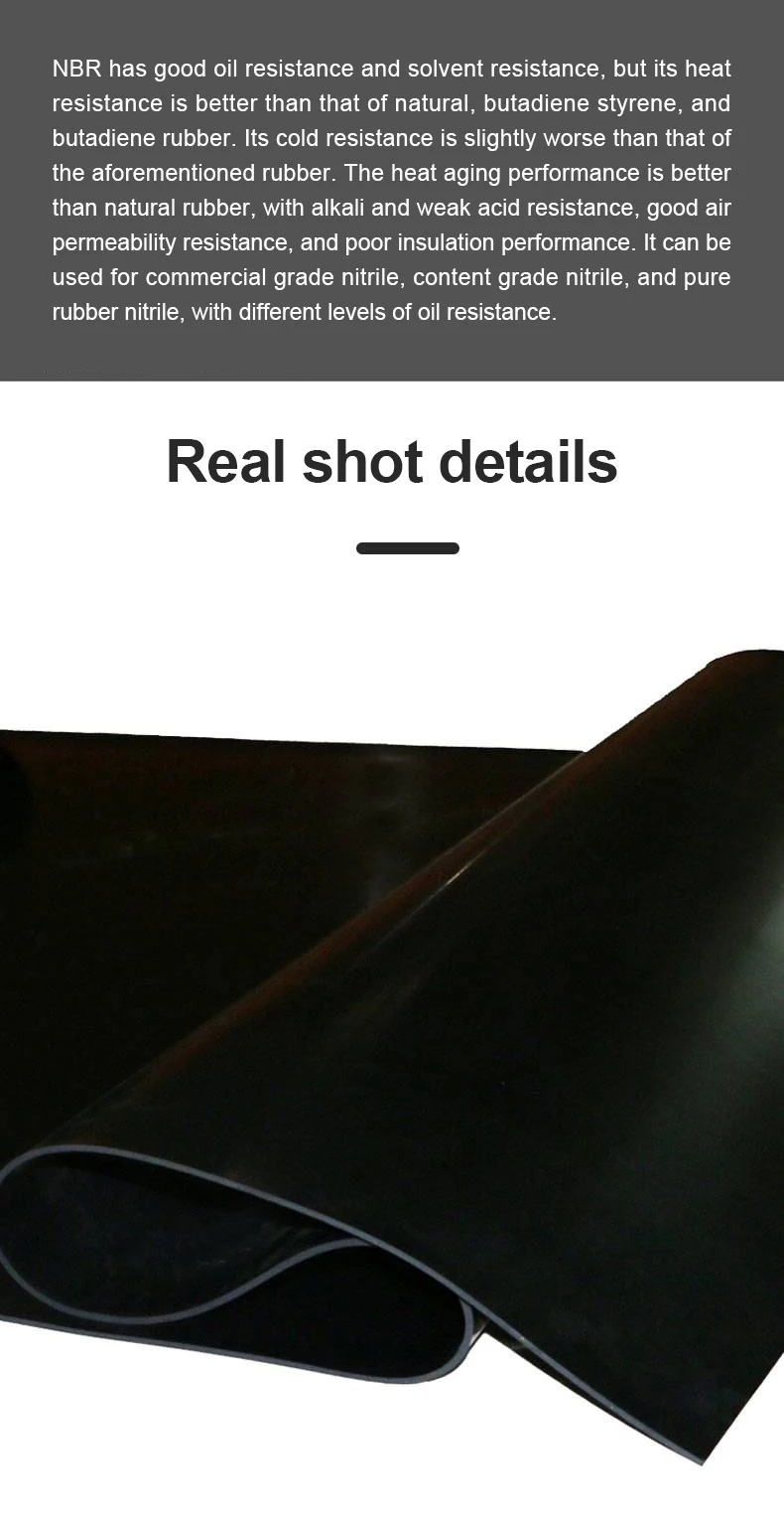 Sbr Industrial Sbr Epdm Nbr Cr Iir Butyl Rubber Sheet Natural Rubber ...