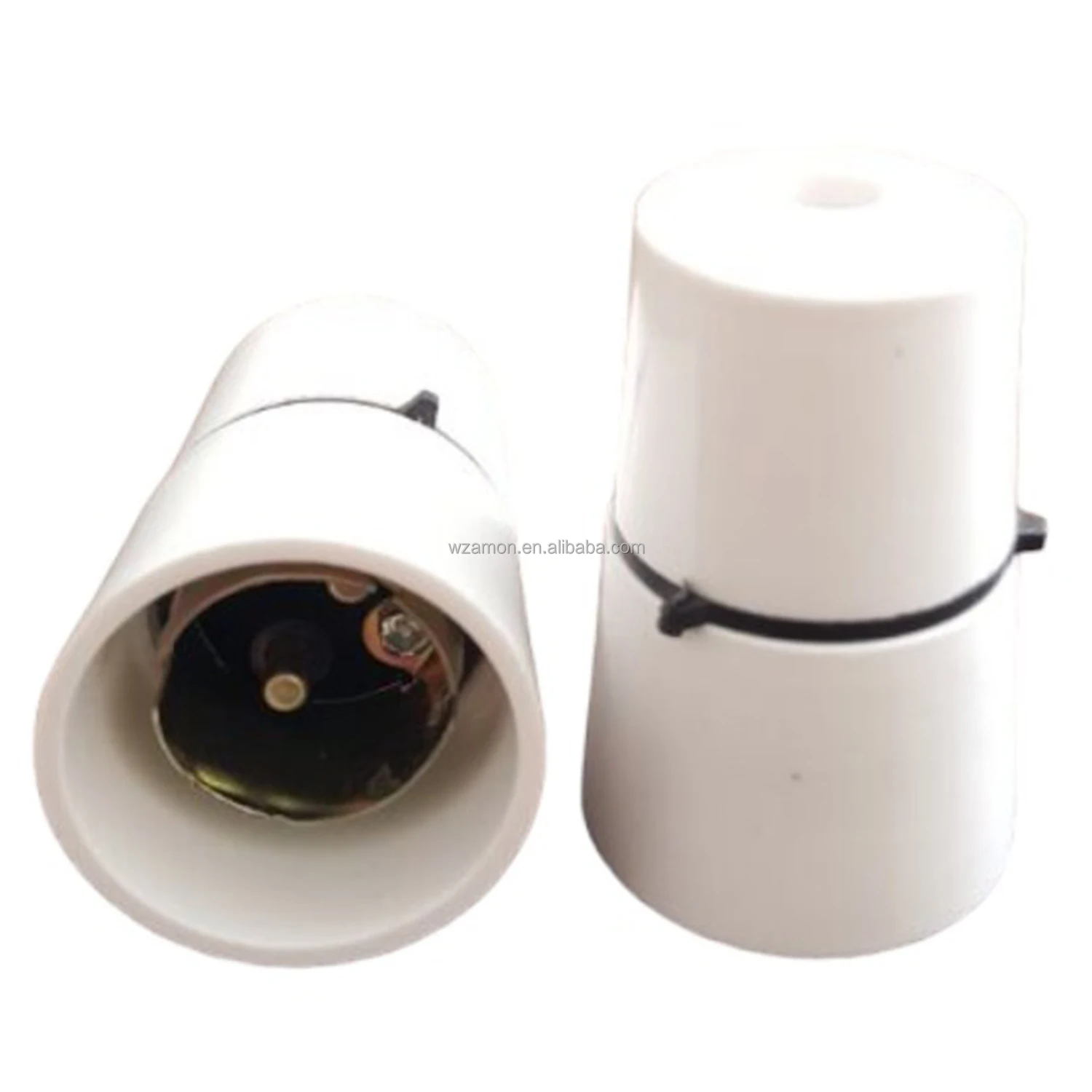 White Bakelite B22 Bayonet Hanging Pendant Ceiling Light Bulb Accessory ...