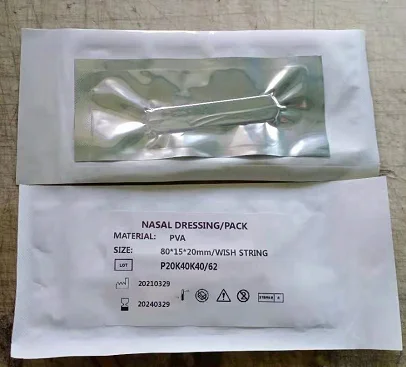 Pva Nasal Dressing Merocel Nasal Packs Glory Nasal Dressing With Air ...