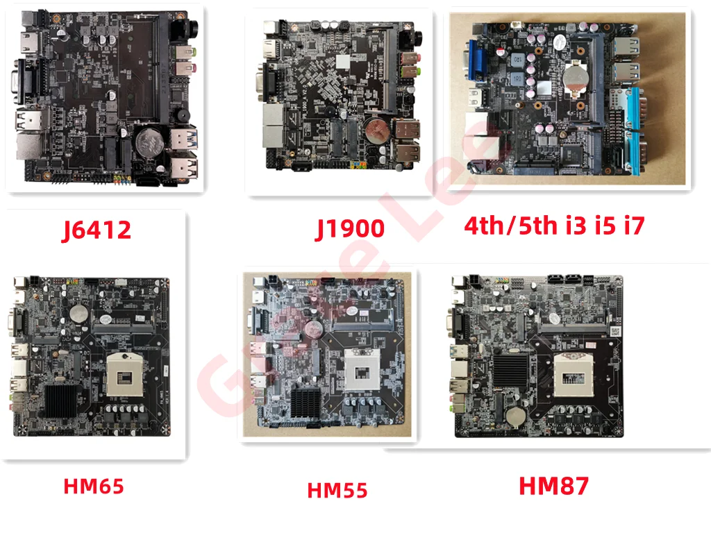X86 อุตสาหกรรมเมนบอร์ด J4105 N4000 N5000 CPU 4 LAN Quad core nano itx ...