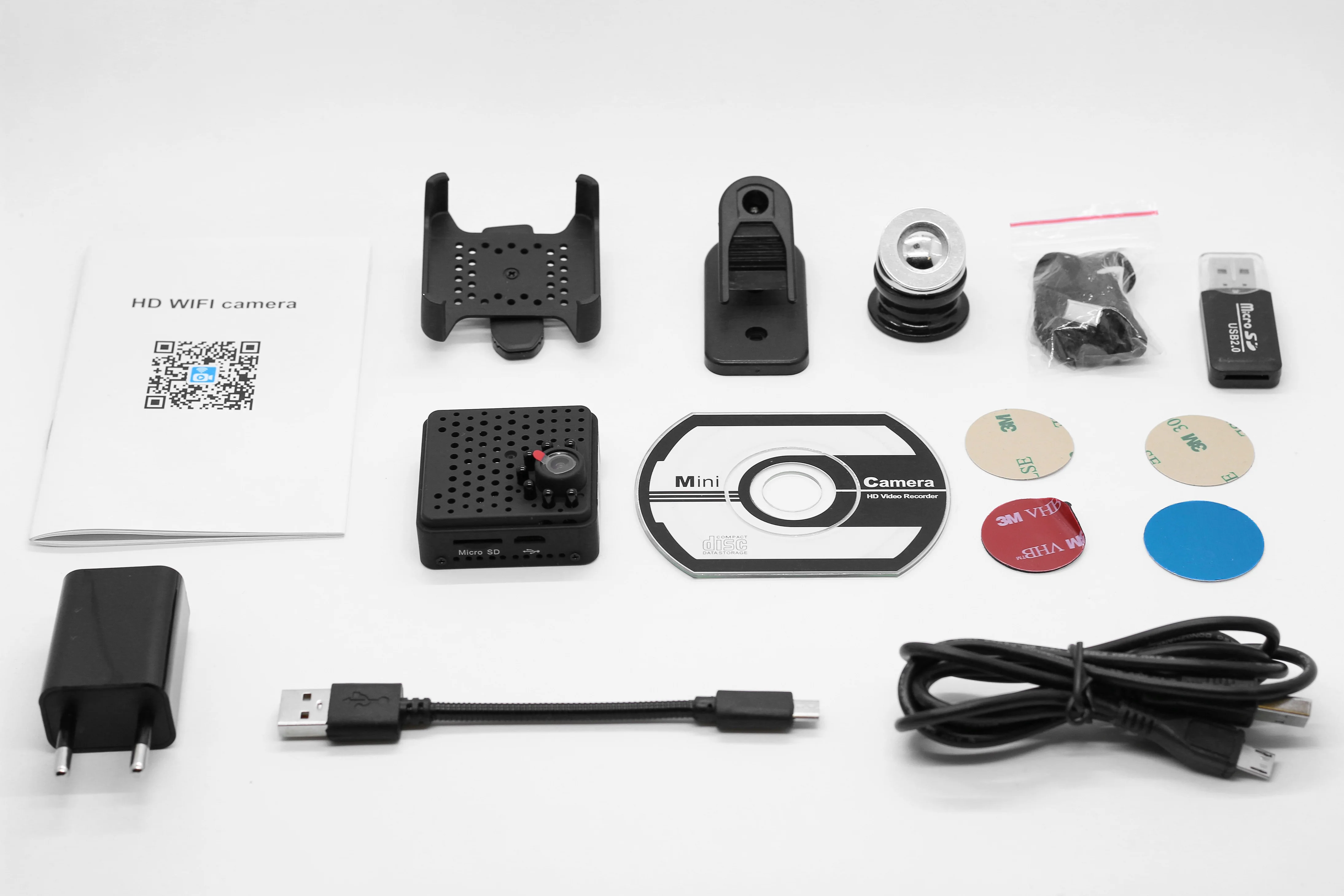 W18 1080p Wide Angle Ir Night Vision Body Camera Home Security Wifi ...