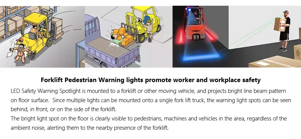 12V Red Zone Pedestrian Safety Perimeter Light 80V LED Light Bars for ...