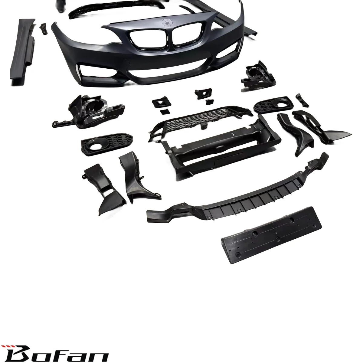 Car Conversion BMW 2 Series F22 Upgraded Facelift M-Tech Bumper Bodykit ...