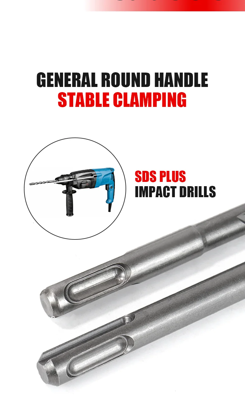 High Quality Percussion Concrete Block Masonry Drill Bit Set SDS Plus ...