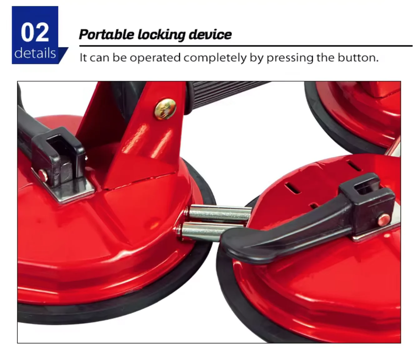 Manufacture Price Three-Jaw Manual Suction Cup Lifter for Floor Tiles ...