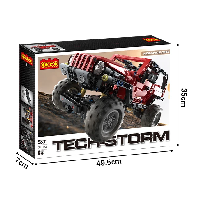 Cogo 501 Pcs Educational Block New Stem Juguetes Tecnologico Abs ...