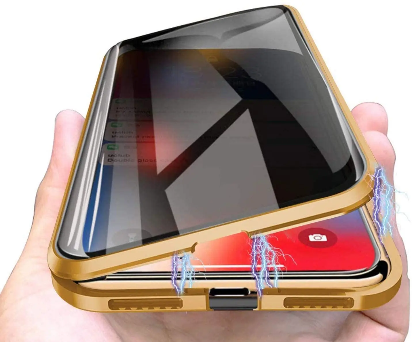 Full Cover Magnetic Case for Iphone - Privacy & Protection